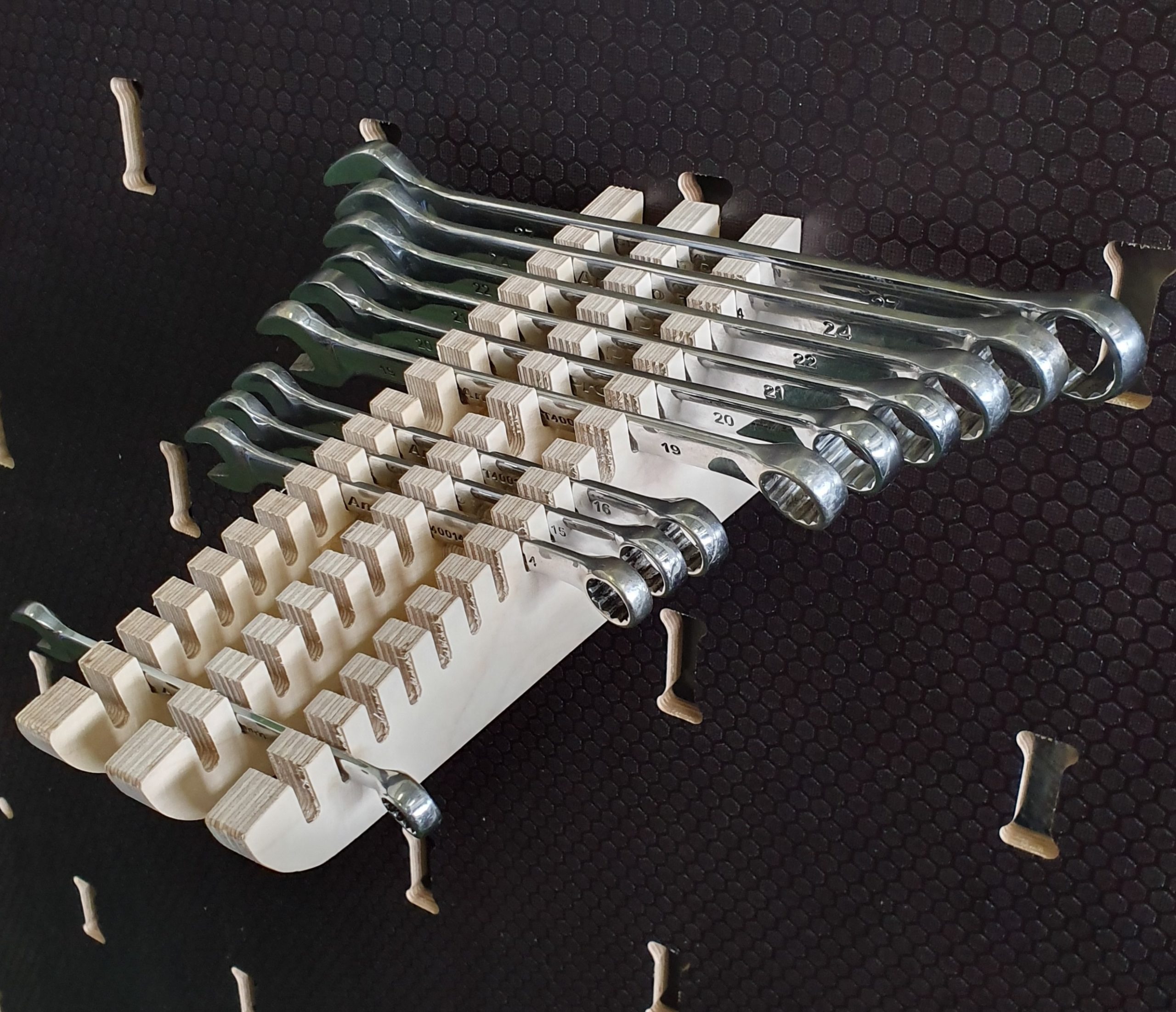 Borland - Wallock - Spanner Rack - Screwdriver Rack - Wallock